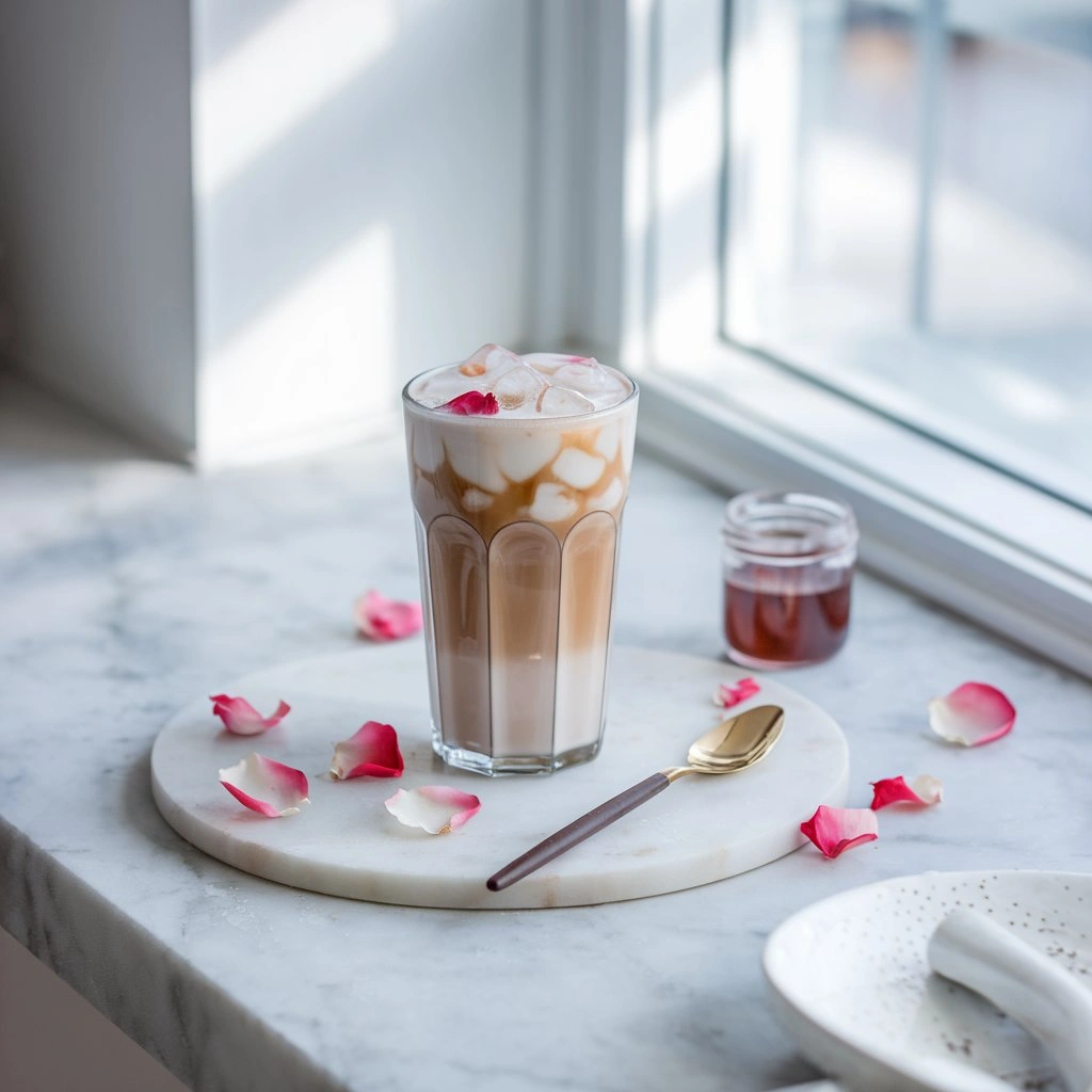 This Iced Rose Latte Recipe Is the Floral Coffee Trend You’ll Love