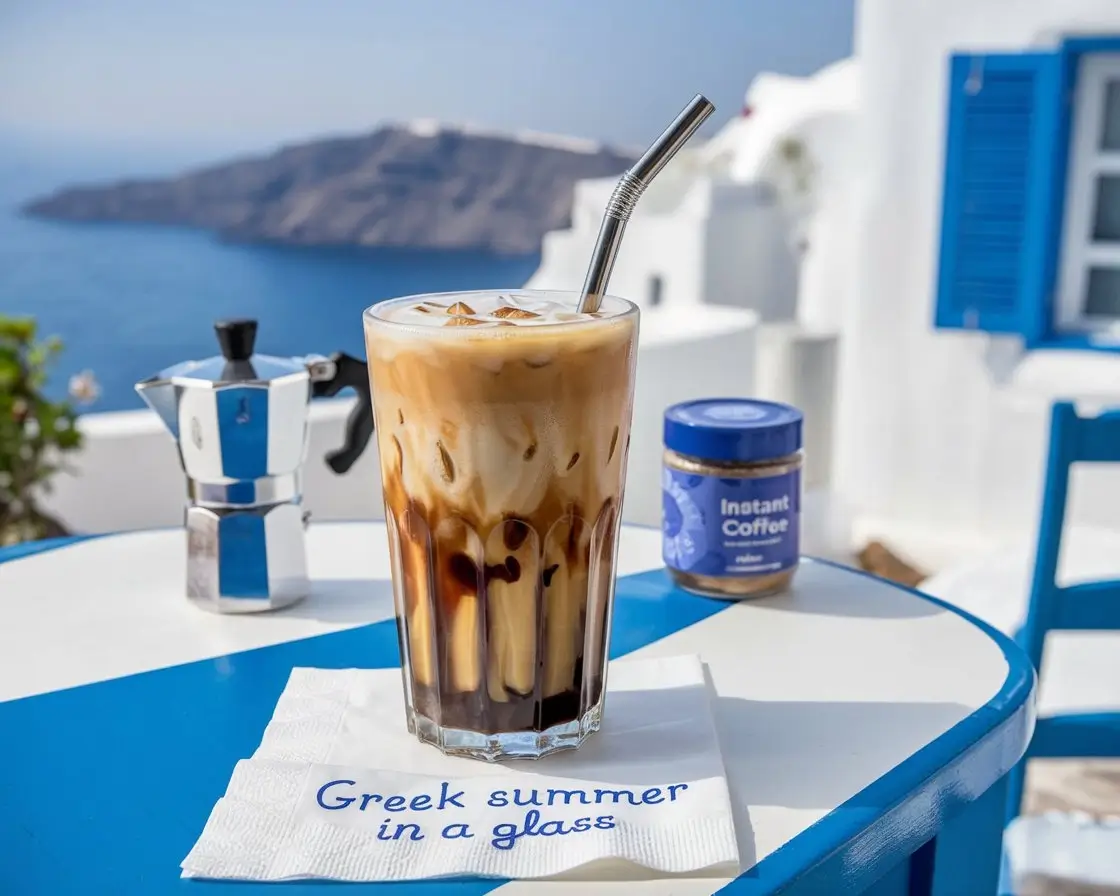 How to Make Authentic Greek Iced Coffee That Tastes Like Summer