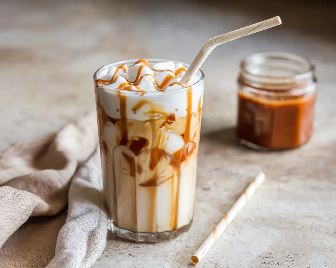 Iced Caramel Macchiato You’ll Want to Sip All Season